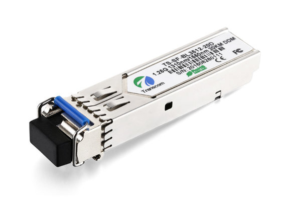 WDM SFP Gigabit Fiber Optical Transceiver Module With LC Simplex Interface