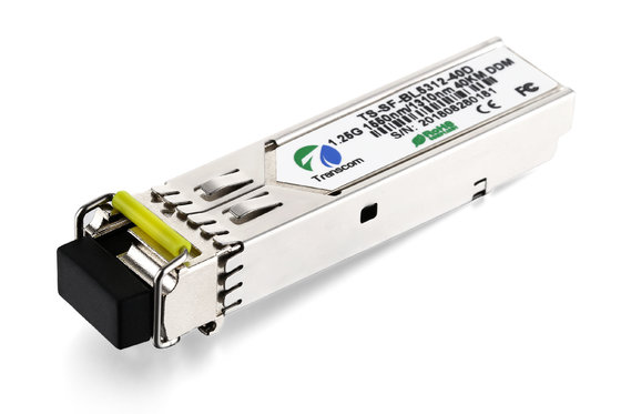 CE Fiber Optical Transceiver SFP BIDI 1.25G 1310/1550nm DDM 40KM LC Connector