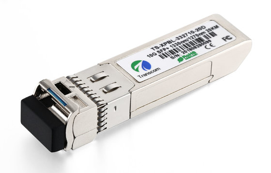 CE 10Gb/s BIDI SFP+ Optical Transceiver High Speed Communication Applications