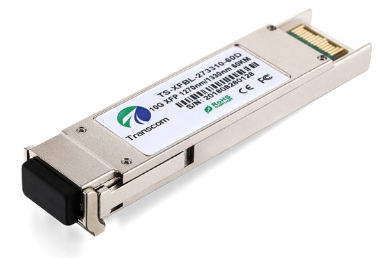 1270nm Wavelength LC XFP Optical Transceiver BIDI SM 10Gb/s XFI Loopback Mode