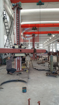 Movable Column and Boom Welding Manipulators for Pipe / Tank Automatic Welding