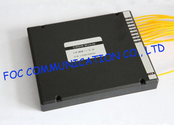 4 / 8 / 16 / 18 Channel CWDM Module Wide Passband For Fiber Optic Networks