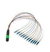 MTP/MPO Fan-out Patch Cord,MPO/MTP fan-out cable assembly,MPO-LC fiber patch cable 12 core