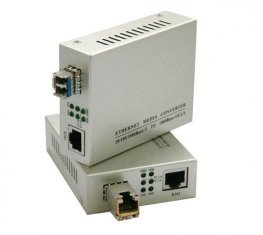 WDM Fast Ethernet fiber optic media converter 20Km