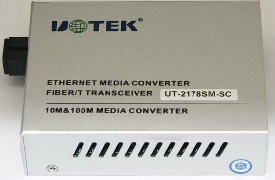 DC5V / SC Fiber Optic Media Converter for Data Communication