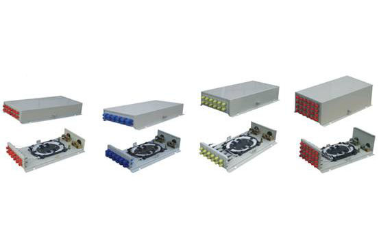 Cold-roll steel box, small size, plastic splice tray inside Fiber Optical Terminal Box