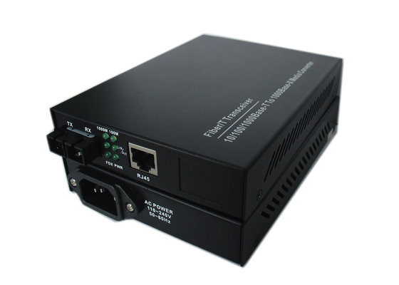 Single / Dual Fiber Optic Media Converter