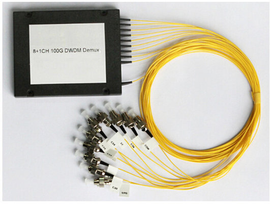 8 Channel Multiplexer Demultiplexer , Optical SFP Transceiver CWDM DWDM