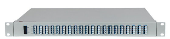 40ch Fiber Optic Mux Demux Hot arrayed waveguide grating AWG with 100GHZ