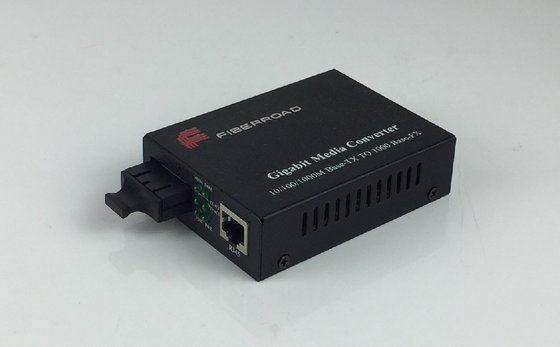 Industrial Duplex Fiber Optic Media Converter Single Mode For network