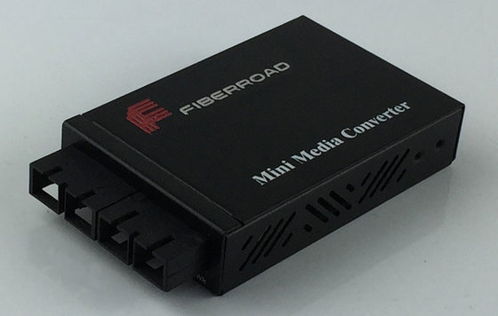 Multi / Single Mode Fiber Optic Media Converter Transmission 1000 Base-SX / LX