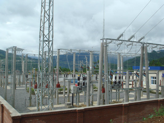 CZ-Electric Steel Framed Buildings Power Steel Structure Stable  Distribution Transformer  Substation