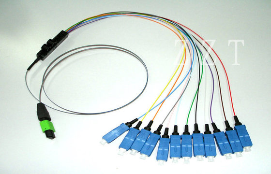 Single Mode MPO MTP Patch Cord Cable Assemblies With IEC-61754-7
