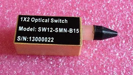 Black Fiber 1X2 Mechanical Optical Switch for Network Switching