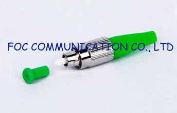 Simplex FC / APC Optical Fiber Connector For Communication Network