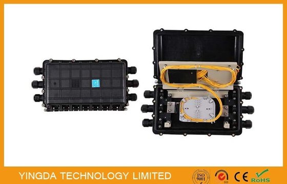 48 Fiber Optic Splitter Box With 1x16 PLC Splitter Mini Module 0.9mm Cable 6 Port