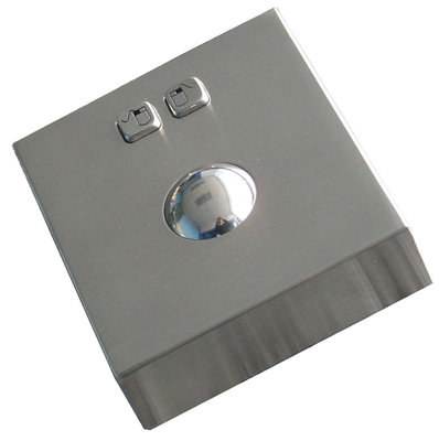 Stand alone metal industrial optical trackball pointing device MTB , OTB , LTB version