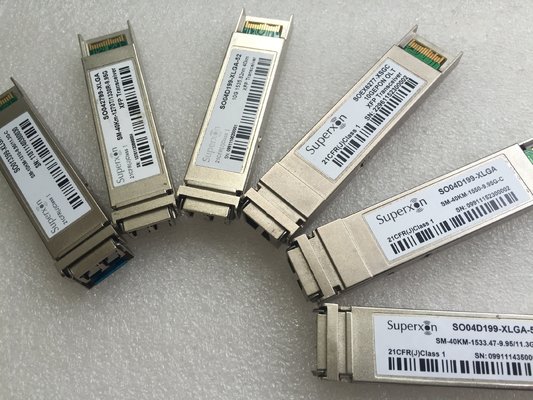 DFB 1.25Gbs Fiber SFP Modules 40km With Single LC Receptacle Connector