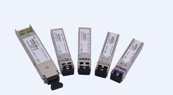 Single Mode 10G SFP + Module Transceiver 80km 1470nm - 1610nm For Ethernet