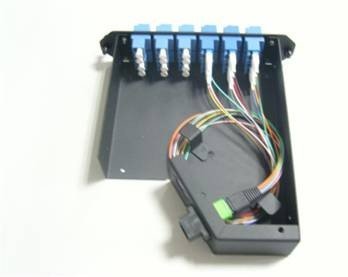 High Integrated FTTH Terminal Box , Fiber Net Work MPO Panel LC SM