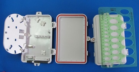 6 Core Mini FTB Outdoor Fiber Optic Terminal Box IP65 Plastic FTTH Termination Box