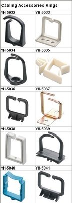 Data Network Cable Management Cabling Rings for Cross Connection Cabinet