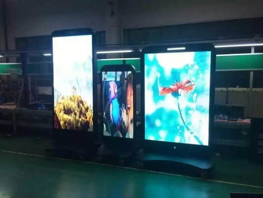 Led Commercial Advertising Billboard Player 55inch P3 Rental Aluminum cabinet