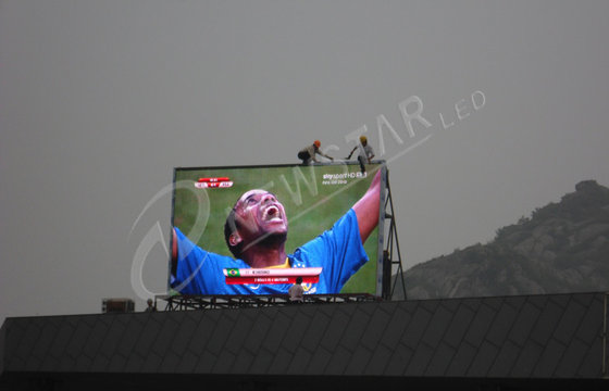 IP65 P16 1R1G1B Billboard LED Display Full Color For Cross Road