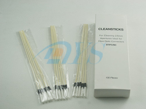 1.25mm SC / FC Fiber Optic Media Converter Anti-Static Fiber Cleaning Swab
