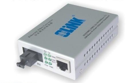 Fibre (WDM) Ethernet to Fiber Optic Media Converter