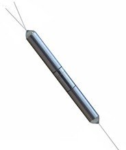 Multi mode optical MUX DEMUX Fiber Splitter with 2 pigtails , 3.3mmx34mm steel tube