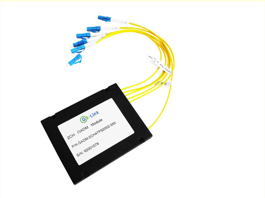 Optical fiber DWDM Module small box MUX DEMUX add drop multiplexer OADM