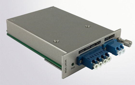 CWDM Manageable Fiber Optic Media Converter 4 / 8Ch Mux / Demux