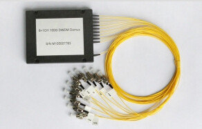Fiber Optical 4ch 8ch DWDM MUX DEMUX Module with ITU 100GHz Grid