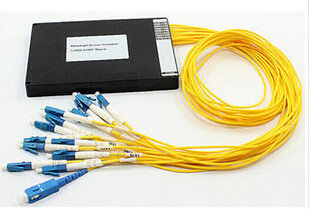 Metro WDM Fiber Optic MUX DEMUX CWDM 16Ch , multiplexer demultiplexer
