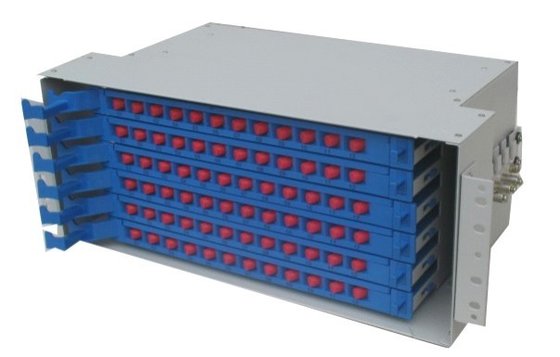 12 Cores 1U / 2U 19 inch size Fiber ODF Unit Box