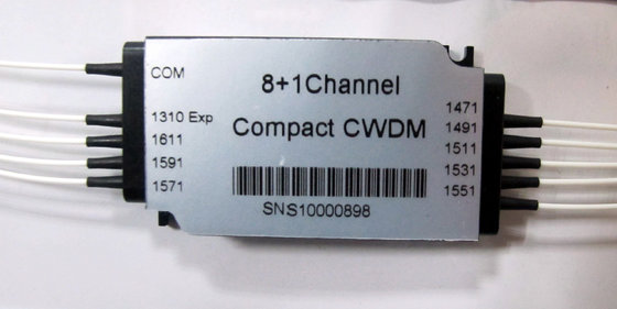 LC SC FC interface Compact CWDM Fiber Small Box 54x28x8mm , RoHS approvals