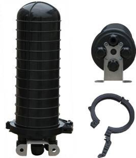 High-quality Engineering Plastic Dome / Vertical Fiber Optic Splice Closure ( 12, 24, 36, 48, 96 Cores)