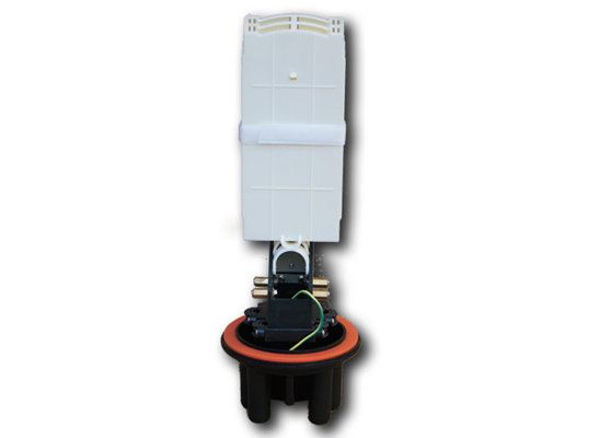48core 5 port optical fiber splice closure , butffer storge IP68 4 tray