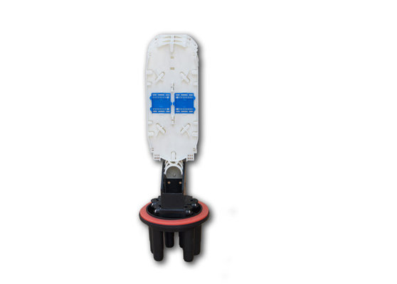 5 trays IP68 waterproof Fiber Optic Splice Closure with 4 small round ports