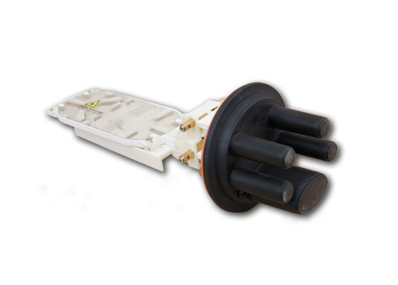 ABS Fiber Optic Splice Closure , Dome heatshrink fiber cable splice closure