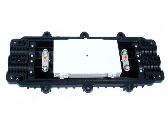 12 to 48 Core Horizontal Fiber Splice Closure for Network Distribution