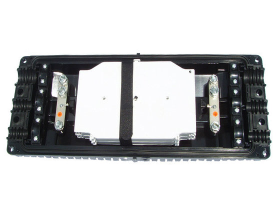 Horizontal Fiber Optic Splice Closure Max Capactity 144 Cores wall mounting