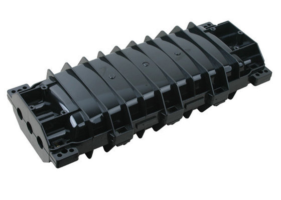 Horizontal PC Fiber Optical Splice Closure With Max 288 Core