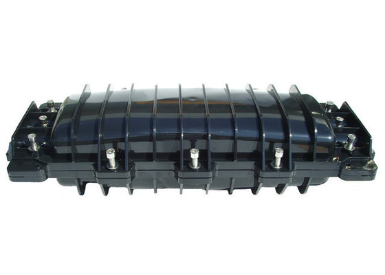 48 Core Horizontal PC Fiber Optic Splice Closure for aerial / direct buried