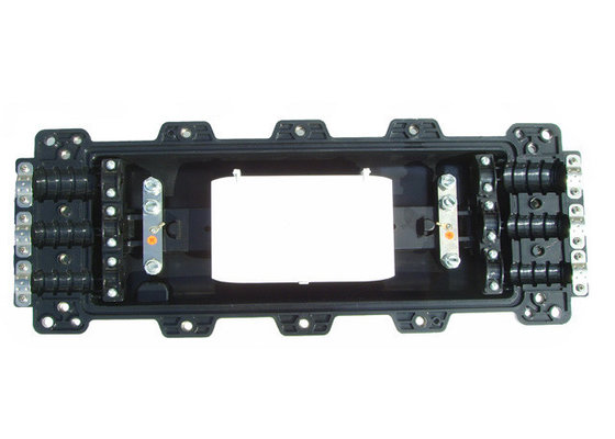 48 Core Horizontal PC Fiber Optic Splice Closure for aerial / direct buried