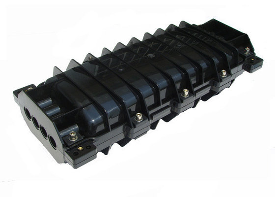 Horizontal Type 12 to 48 Core Fiber Optic Splice Closure for Network Distribution
