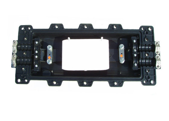 Max 96 Core Horizontal PC Fiber Optical Splice Closure for Optical networks