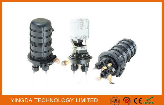 Vertical Mechanical FTTH Mini Dome Fiber Optic Splice Closure 48 Core PC IP68