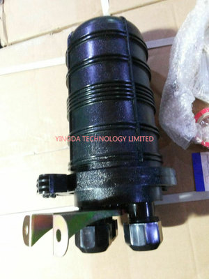Vertical Mechanical FTTH Mini Dome Fiber Optic Splice Closure 48 Core PC IP68